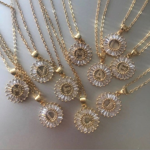 Jewelry | New 18k Gold A Cz Diamond Chain For Women | Poshmark